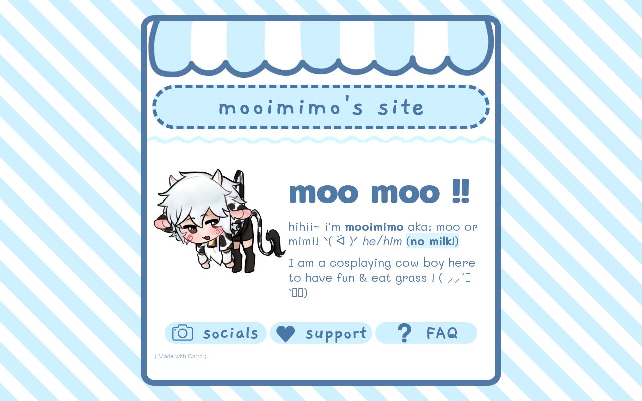 Mooimimo's Website